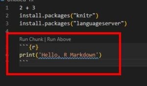Visual Studio Code で R の実行環境を整える