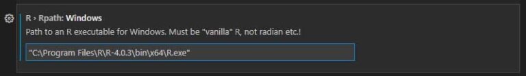 Visual Studio Code で R の実行環境を整える