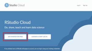 【RStudio】RStudio Cloud を使う