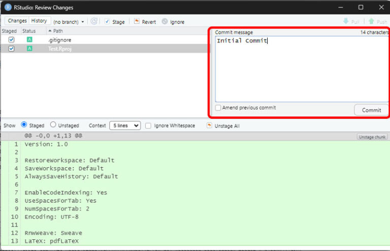 【RStudio】RStudio を GitHub と連携