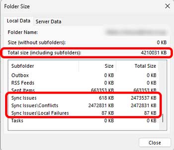 【Outlook】メールボックスがいっぱいになったと警告を受けたら